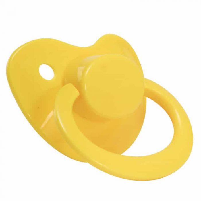 Generation 1 Adult Sized Yellow Pacifier - LittleForBig Cute & Sexy ...