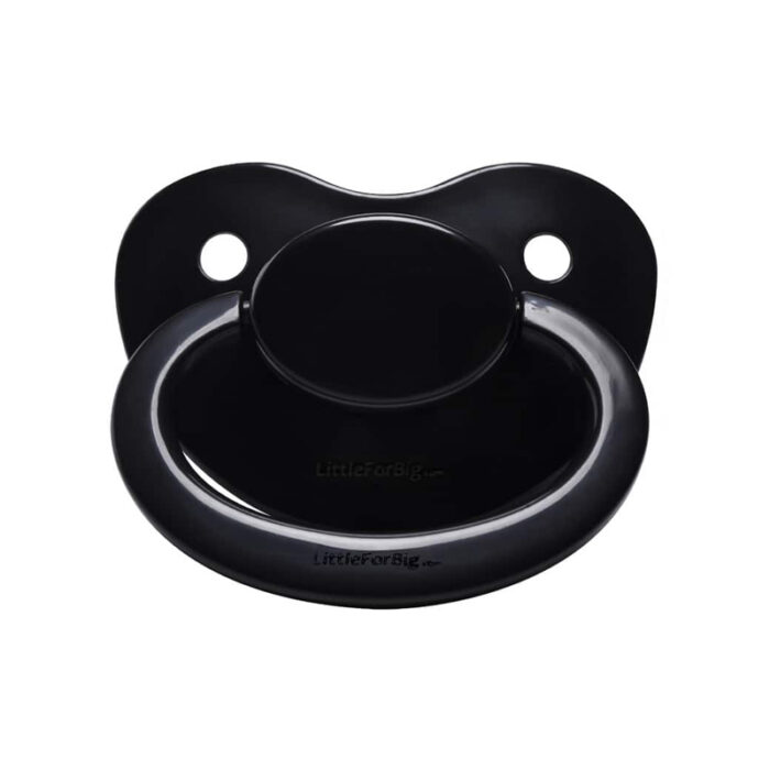 Generation 1 Adult Sized Black Pacifier - LittleForBig Cute & Sexy Products