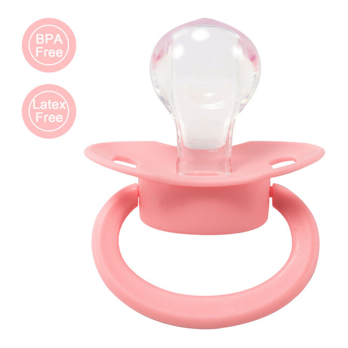 GEN-II Adult Sized Pink Pacifier - LittleForBig Cute & Sexy Products