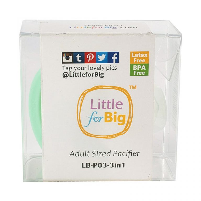 GEN-II Adult Sized Green Pacifier - LittleForBig Cute & Sexy Products