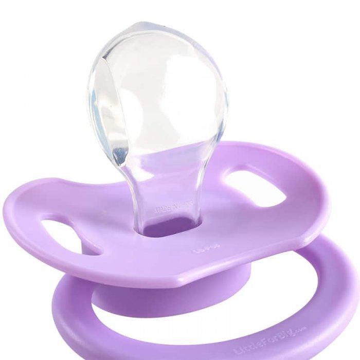 GEN-II Adult Sized Pacifier 3 Pack- Pink Blue Lavender - LittleForBig ...