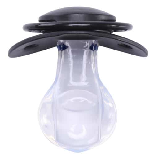 SmallShield Adult Sized Black Pacifier - LittleForBig Cute & Sexy Products