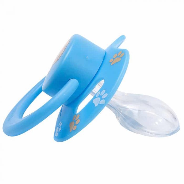 Kitty Pink & Puppy Blue Printed Pacifier Set - LittleForBig Cute & Sexy ...