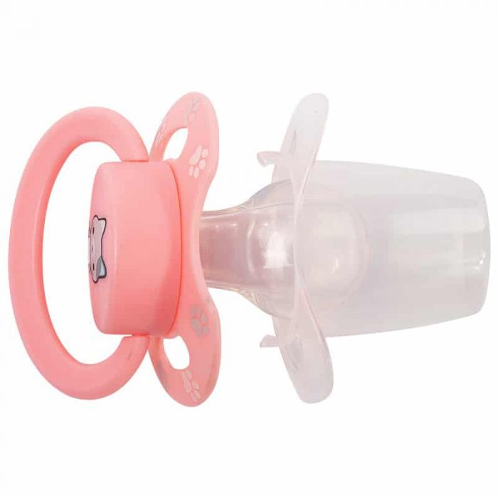 Kitty Pink & Puppy Blue Printed Pacifier Set - LittleForBig Cute & Sexy ...