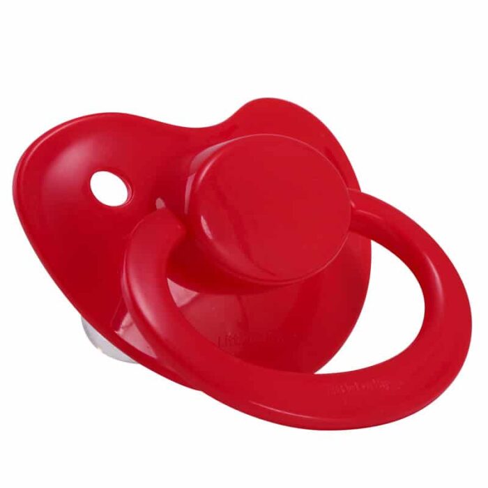 Generation 1 Adult Sized Red Pacifier - LittleForBig Cute & Sexy Products
