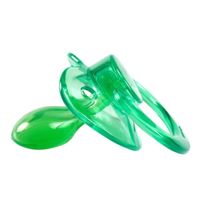 Candy Gloss Pacifiers-Pink & Green set - LittleForBig Cute & Sexy Products