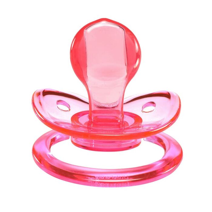 Candy Gloss Pacifiers-Pink & Green set - LittleForBig Cute & Sexy Products