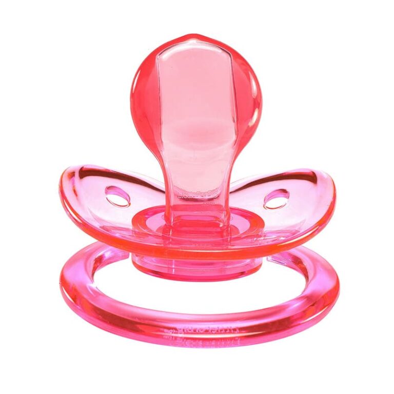 Candy Gloss Pacifiers-Pink & Green set - LittleForBig Cute & Sexy Products