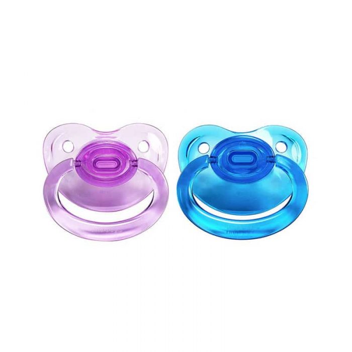 Candy Gloss Pacifiers-Pink & Green set - LittleForBig Cute & Sexy Products