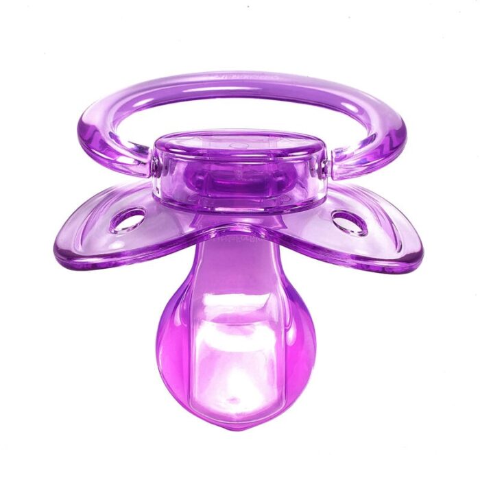Candy Gloss Pacifiers-Blue & Purple set - LittleForBig Cute & Sexy Products