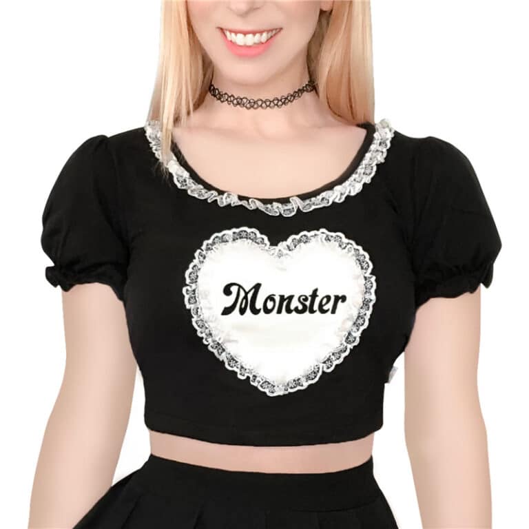 Crop top Little Monster - LittleForBig Cute & Sexy Products