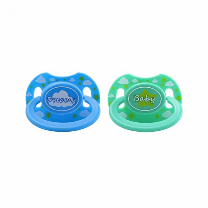 Blue Dreamy & Green Baby Pacifier Set - LittleForBig Cute & Sexy Products