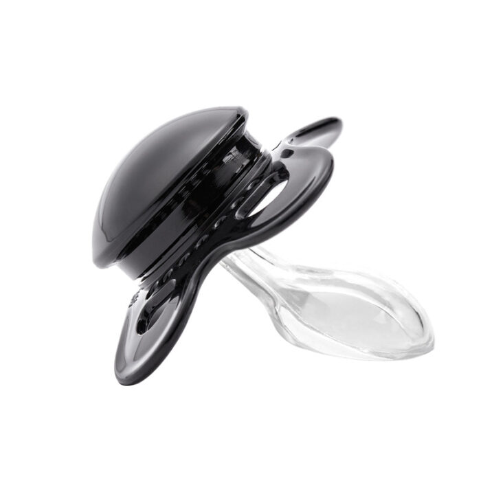 GEN-3 Single Adult Sized Black Pacifier - LittleForBig Cute & Sexy Products