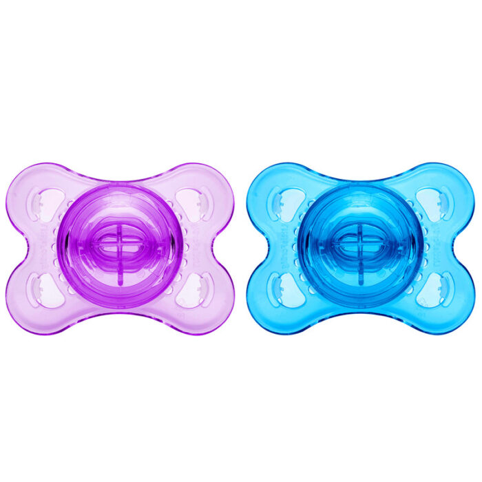 Gen-3 Adult Sized Candy Gloss Pacifiers - Blue & Purple set ...