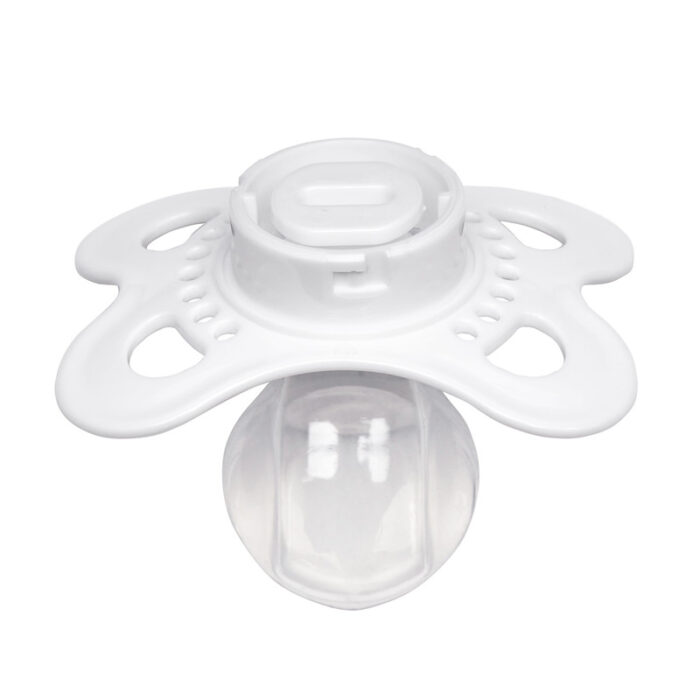 GEN-3 Single Adult Sized White Pacifier - LittleForBig Cute & Sexy Products