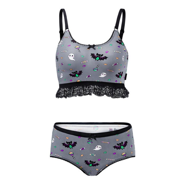 Sugar Bat Bralette Set - LittleForBig Cute & Sexy Products