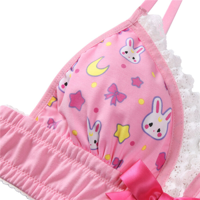 Usagi Moon Fancy Bralette Set - LittleForBig Cute & Sexy Products