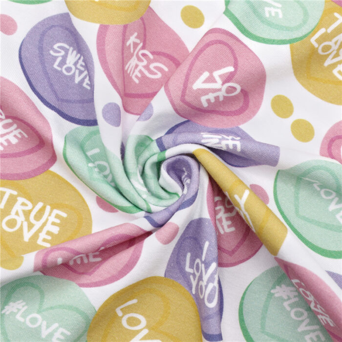 Candy Hearts Onesie Bodysuit - LittleForBig Cute & Sexy Products