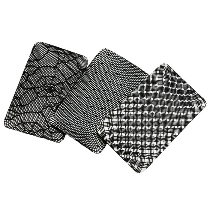 High Waist Tights Fishnet Mesh Net Stockings 3 Pairs - LittleForBig ...