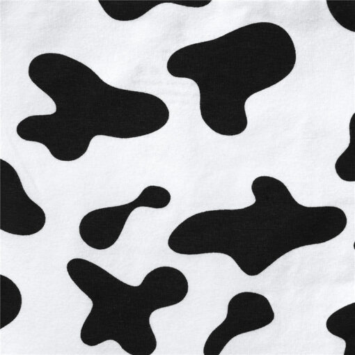 Milk Cow Print Bralette Set Littleforbig Cute And Sexy Products