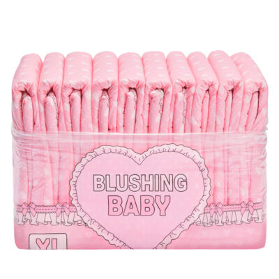 Blushing Baby Adult Diapers 10 Pieces Pack(M)/(L)/(XL) - LittleForBig Cute & Sexy Products