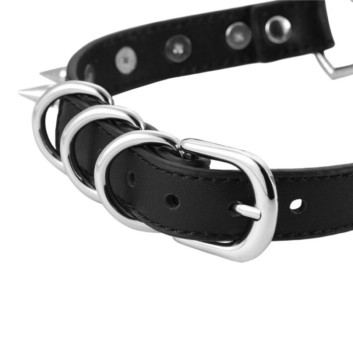 Love Heart Rivets Collar Necklace - LittleForBig Cute & Sexy Products