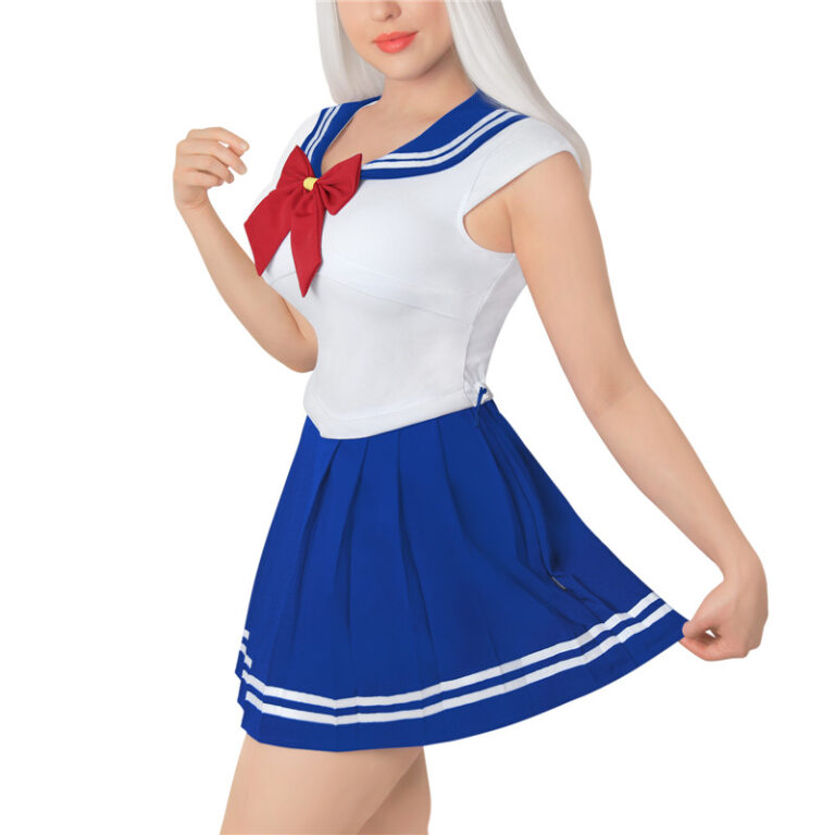 Magical Girl Cosplay Dress Blue - LittleForBig Cute & Sexy Products