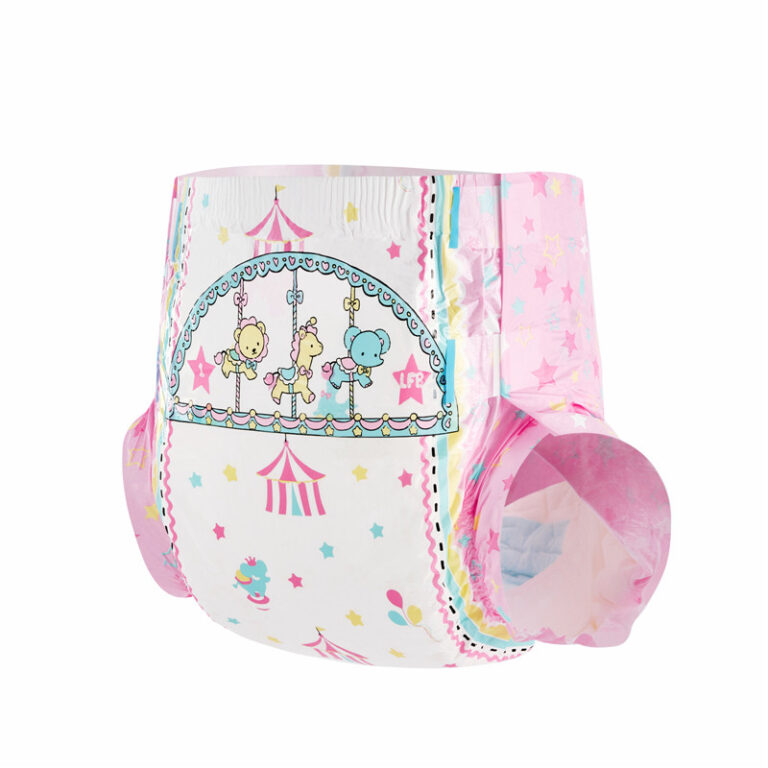 Little Circus Adult Printed Diapers 2 Pieces Pack 4 Prints Random ...