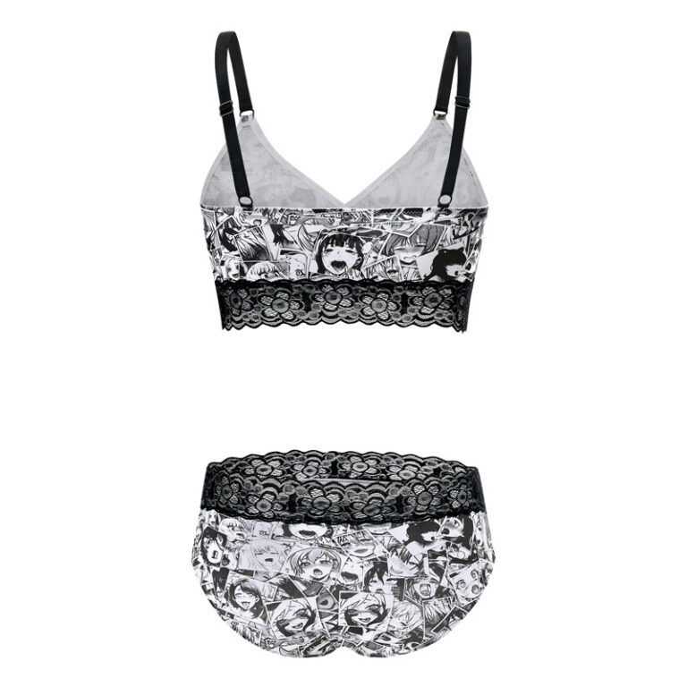 UwU Anime Girl Bralette Set - LittleForBig Cute & Sexy Products