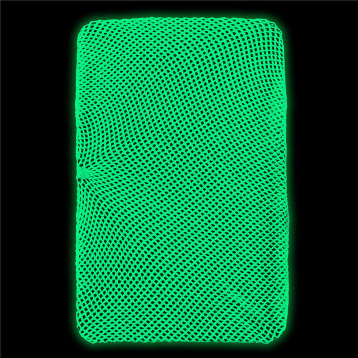High Waist Night-Glow Fishnet Mesh Tights 2 Pairs Stockings - Small ...