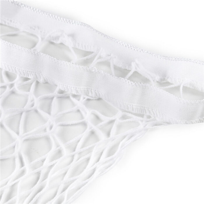 High Waist Night-Glow Fishnet Mesh Tights 2 Pairs Stockings - Large ...