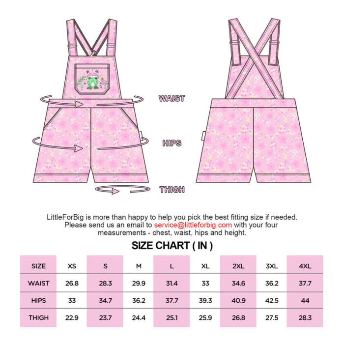Cottagecore Magic Overalls - LittleForBig Cute & Sexy Products