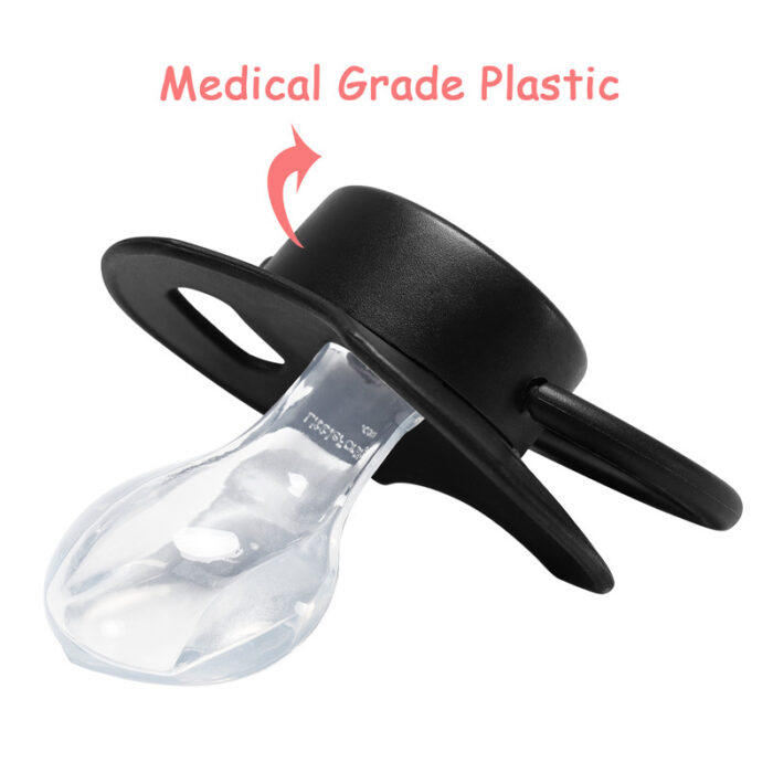 Gen2 BigShield Pacifier I Love Daddy Pattern Black - LittleForBig Cute ...