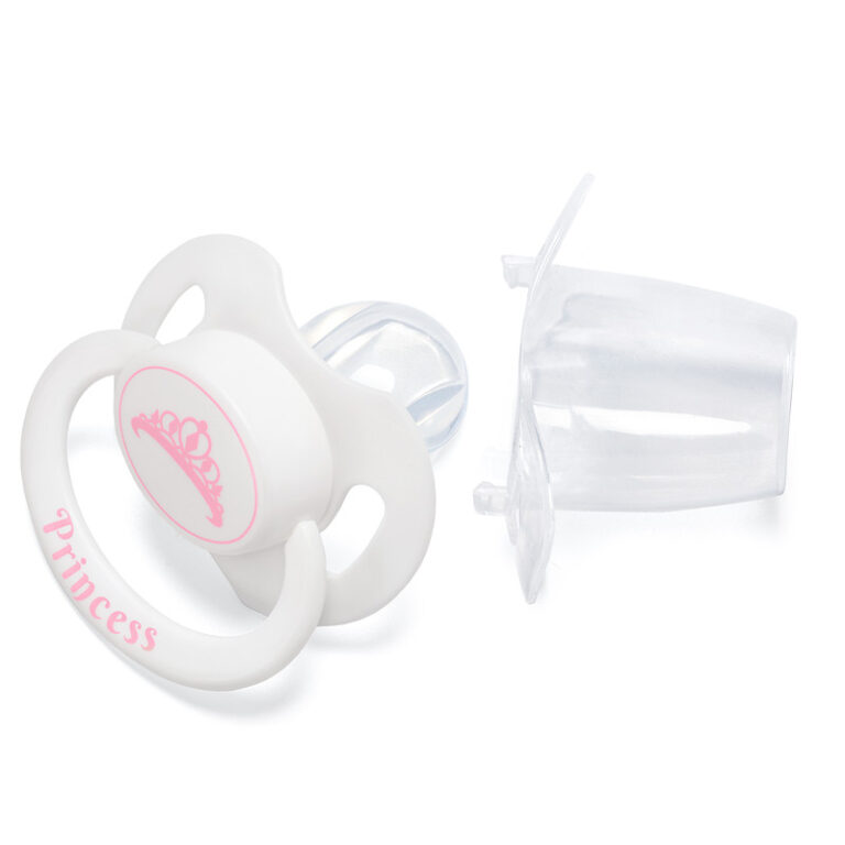 Gen2 BigShield Pacifier "Princess" Crown White - LittleForBig Cute ...
