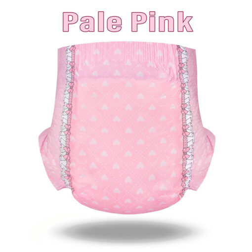 Blushing Baby Adult Diapers 10 Pieces Pack Pale Pink(M) - LittleForBig ...