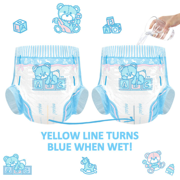Potty Pants Adult Diapers 10 Pieces Pack(M)/(L)/(XL) - LittleForBig ...