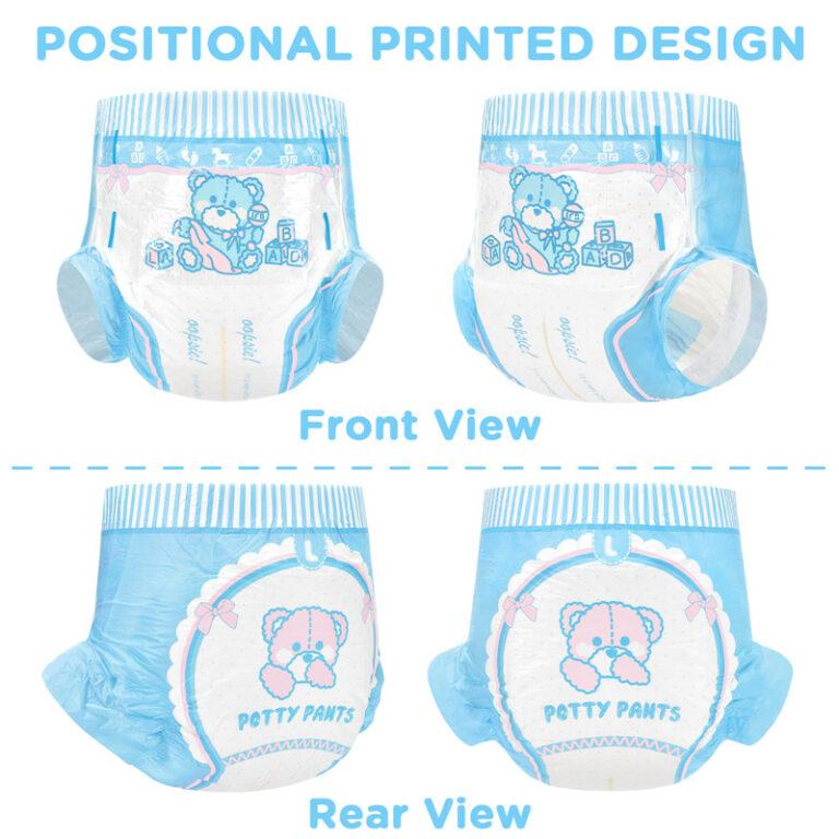Potty Pants Adult Diapers 10 Pieces Pack(M)/(L)/(XL) - LittleForBig ...
