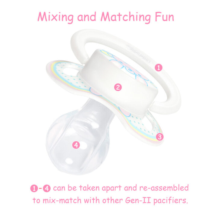 Gen2 BigShield Pacifier Baby Rabbit Pink - LittleForBig Cute & Sexy ...