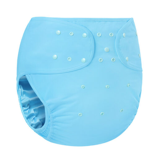 Primary Comfort Cloth Adult Diaper Wrap Cover One Size Blue ...