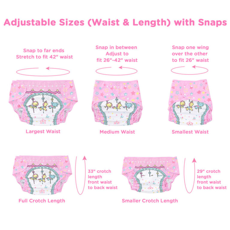Little Circus Adult Diaper Wrap Cover One Size - LittleForBig Cute ...