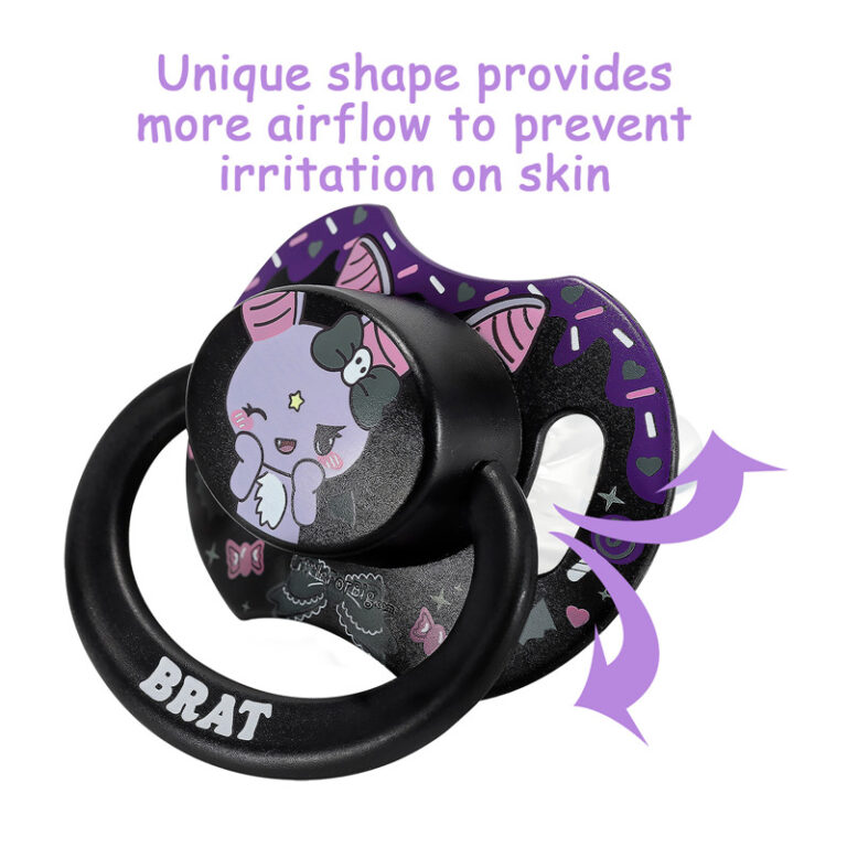 Gen2 BigShield Pacifier Brat Bella Pattern - LittleForBig Cute & Sexy ...