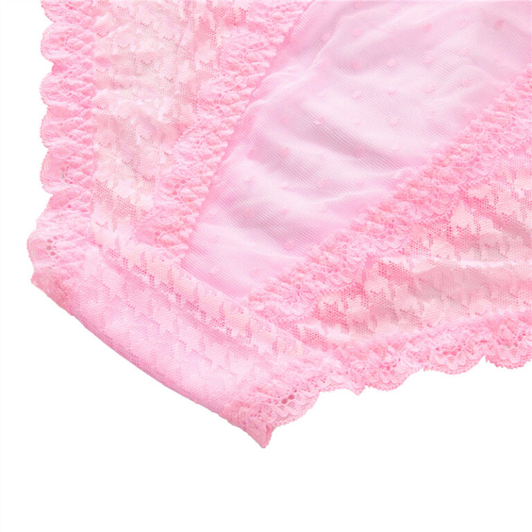 Cheeky Bow Tucking Gaff Panties Pink - LittleForBig Cute & Sexy Products