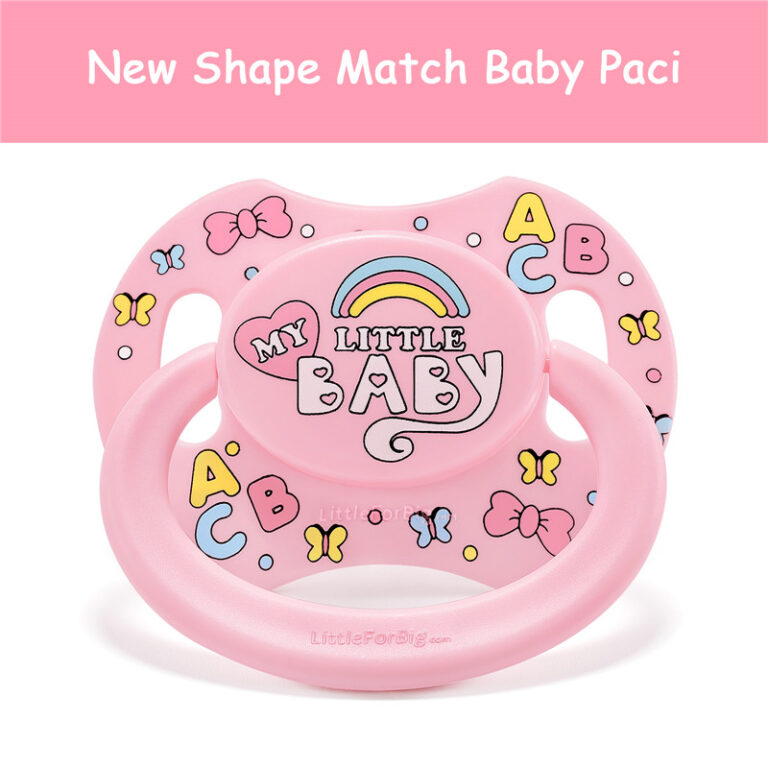 Gen2 BigShield Pacifier My Little Baby Pattern Pink - LittleForBig Cute ...