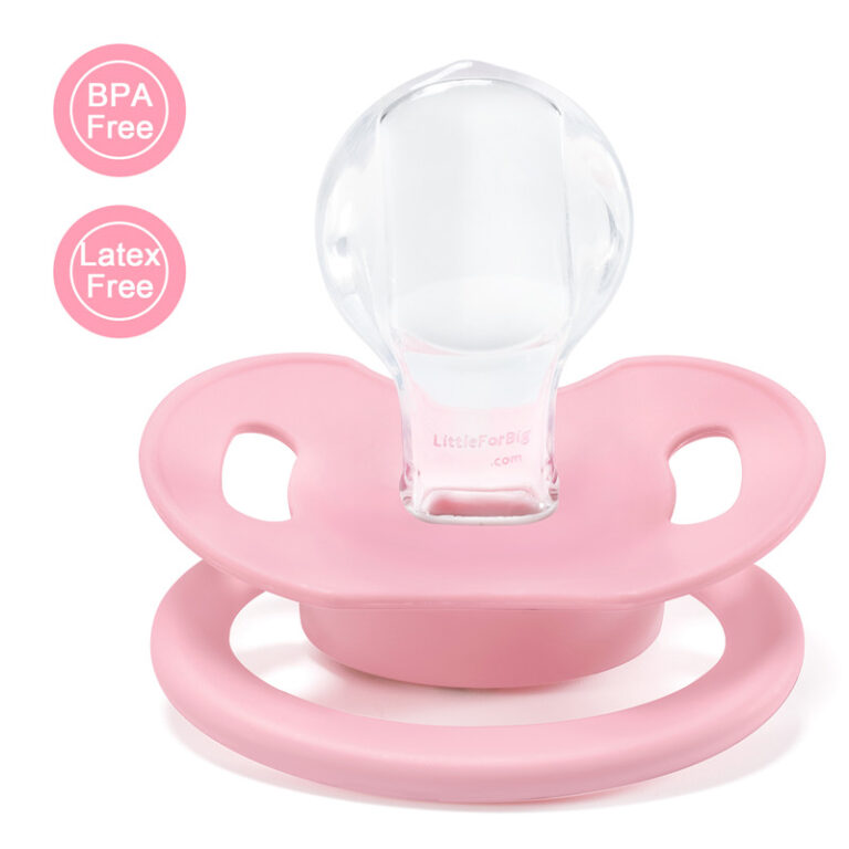 Gen2 BigShield Pacifier My Little Baby Pattern Pink - LittleForBig Cute ...