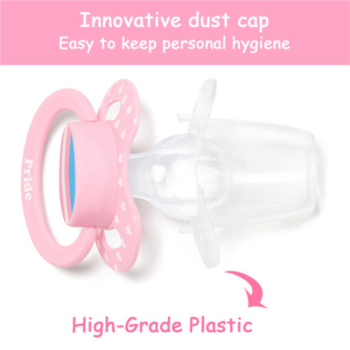 Gen2 BigShield Pacifier Trans Pride Flag Pattern Pink - LittleForBig ...