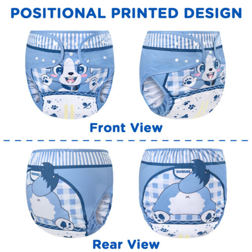 Little Blue Adult Diaper Wrap Cover - LittleForBig Cute & Sexy Products
