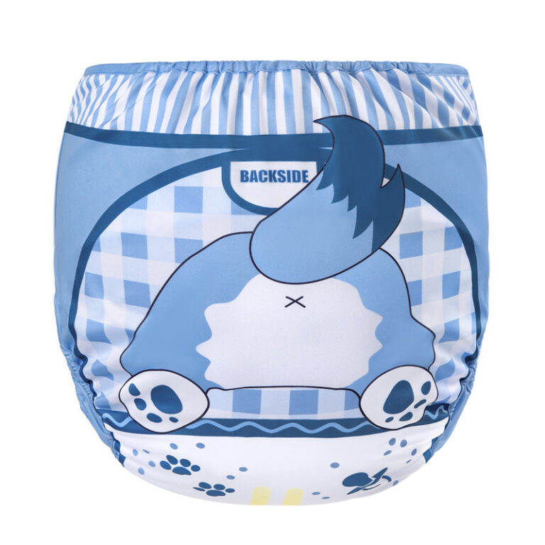 Little Blue Adult Diaper Wrap Cover - LittleForBig Cute & Sexy Products