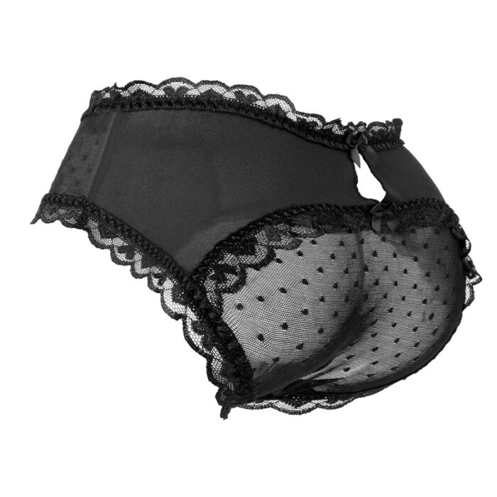 Cheeky SissyUniversity Tucking Gaff Panties Black - LittleForBig Cute ...