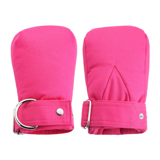 Adult Baby Soft Padded Mittens Hot Pink - LittleForBig Cute & Sexy Products
