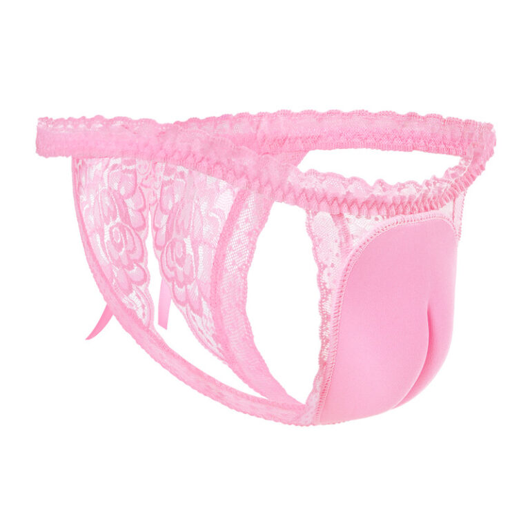 Camel Toe Tucking Gaff Thong Panties Pink - LittleForBig Cute & Sexy ...